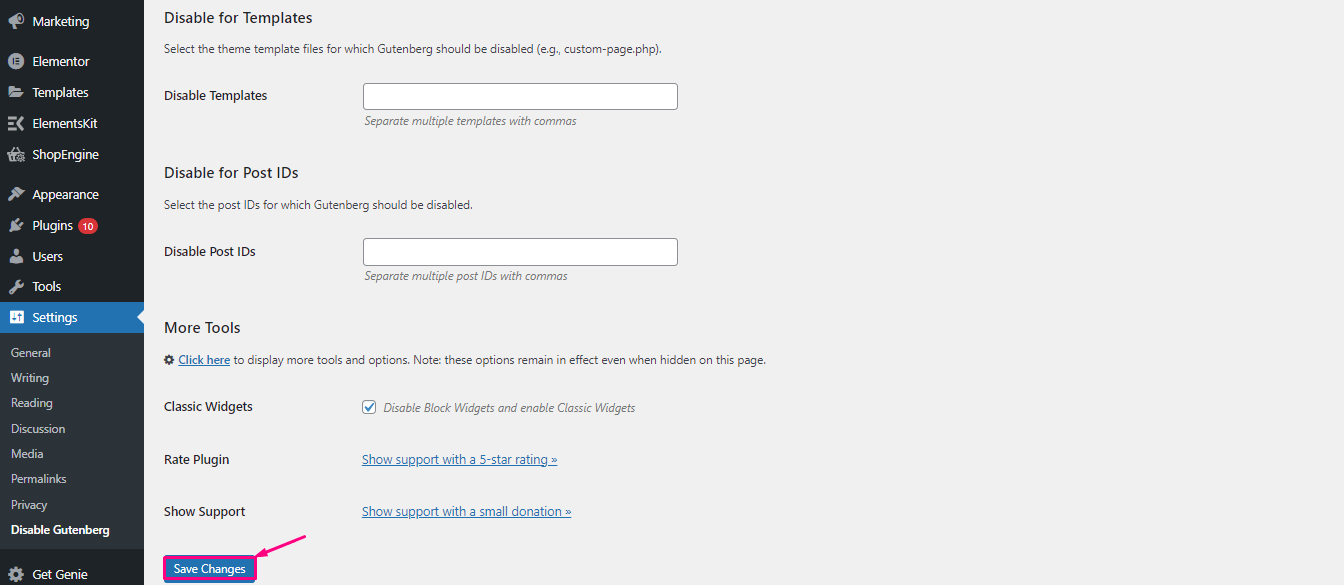 How to Enable or Disable Gutenberg Editor in WordPress