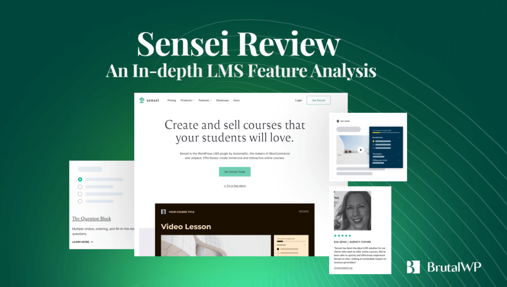 Sensei Review: An In-depth LMS Feature Analysis